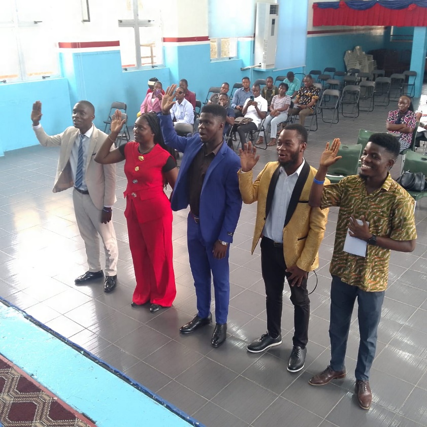 ESA Inducts Leadership – Hot Pepper Liberia